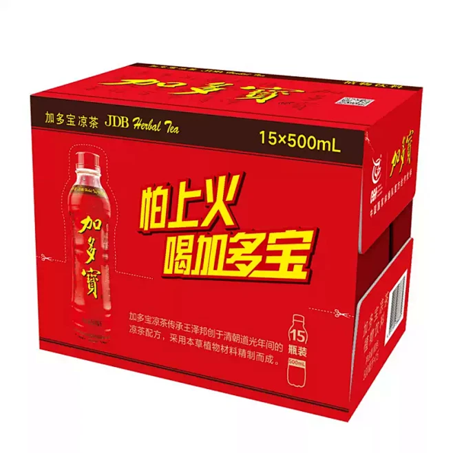 加多宝凉茶500ml*15瓶整箱装饮料批发怕上火聚会饮品310ml*24罐-tmall.com天猫-花瓣网