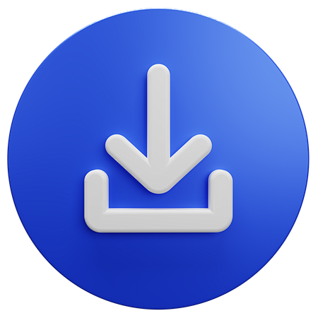 Download Button 3D Illustration