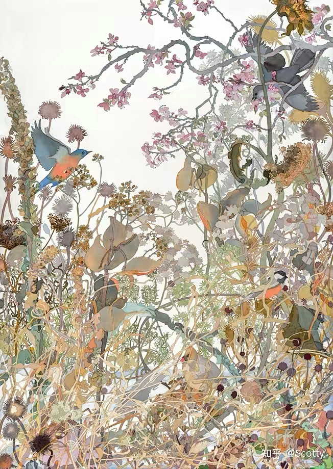 Joan Becker，美国水彩画家