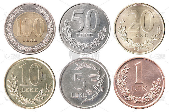 硬币阿尔巴尼亚列克