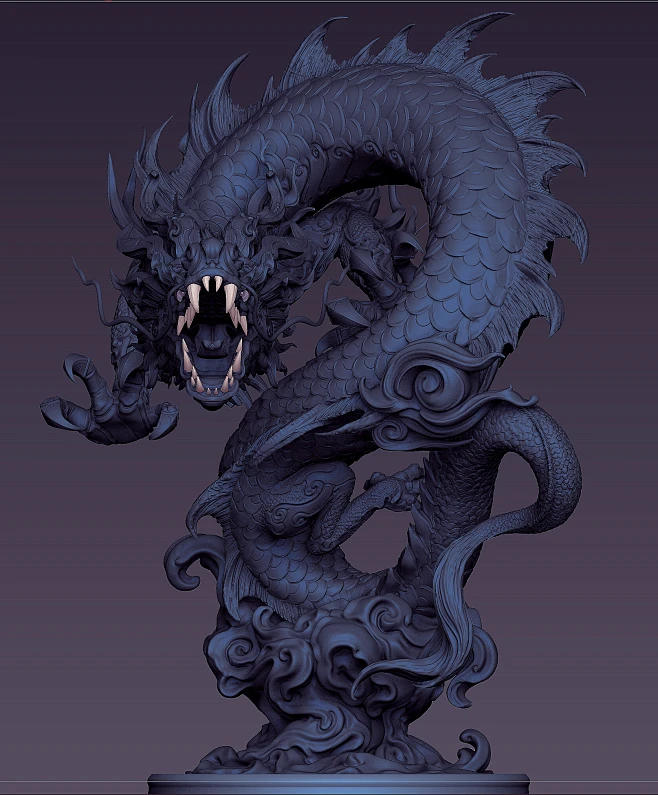 Dragon, Ming Gui Sun : Dragon by Ming Gui Sun on ArtStation.-花瓣网