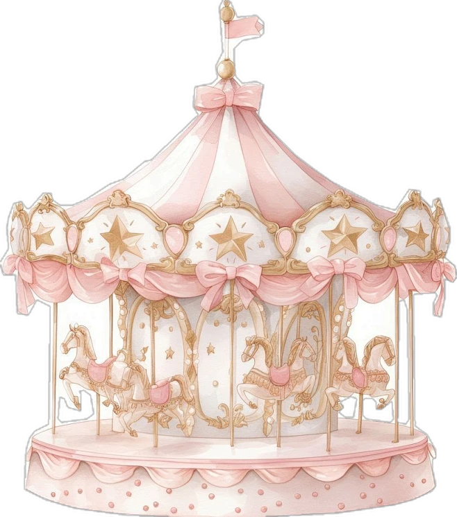 其中包括图片：Download premium image of Coquette carousel chandelier play lamp ...