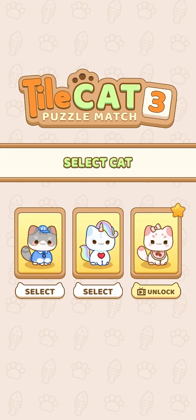 Tile Cat 3 - Puzzle Match-花瓣网