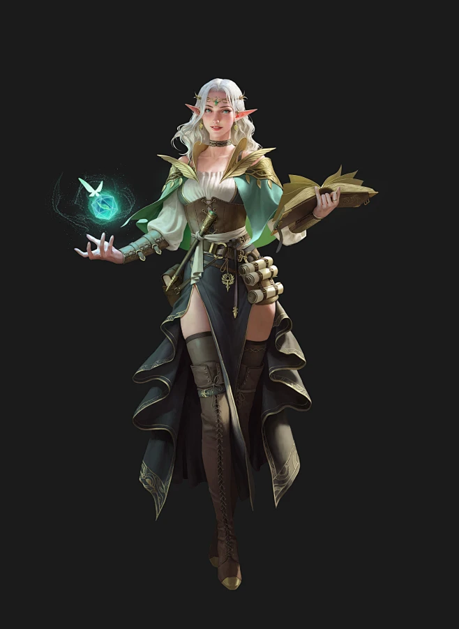 Fan art for ongoing Pathfinder 1e campaign-花瓣网