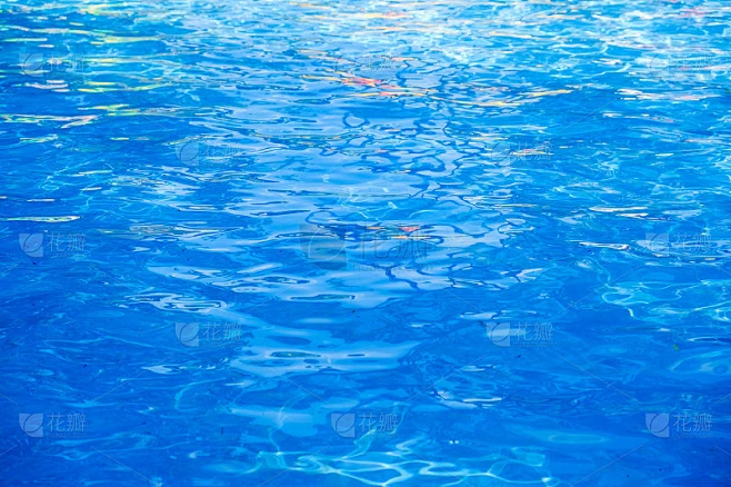 泳池水波纹水细节背景素材-花瓣网