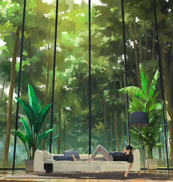 ArtStation - forest relax, Sin jong hun