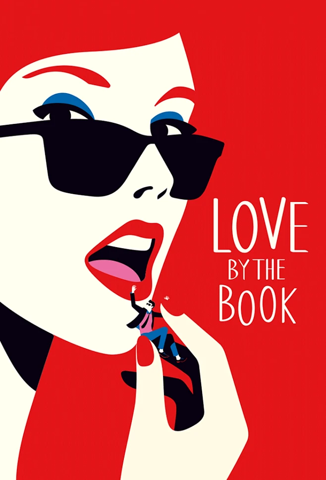 Love By The Book — Malika Favre : Book cover illustration for Love By ...