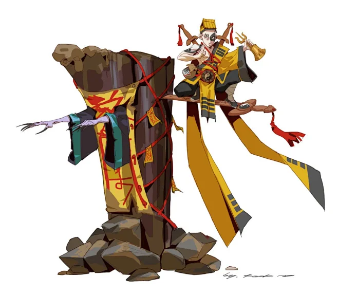 RockD-道士系列-花瓣网