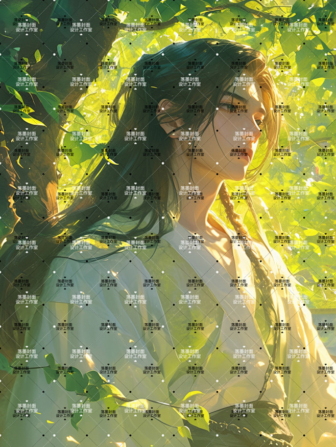 AI版权图古风男417