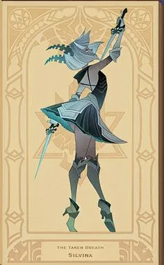 其中包括图片：AFK-Silvina-花瓣网