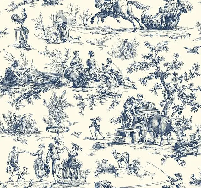 Ashford Toiles Seasons Toile : Following the changing of the farming ...