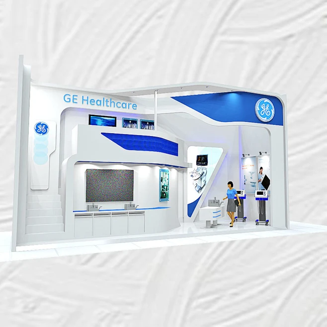 GEHC - Double Deck Booth / Proposal-花瓣网