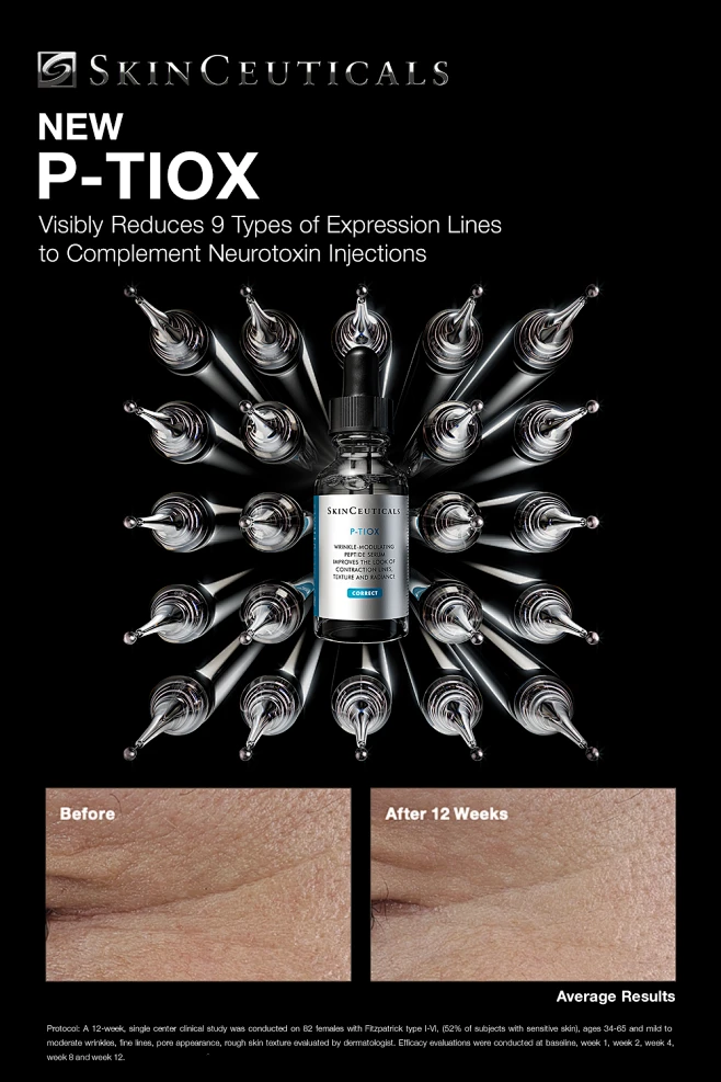 Discover SkinCeuticals New P-TIOX, proven to visibly reduce 9 types of ...