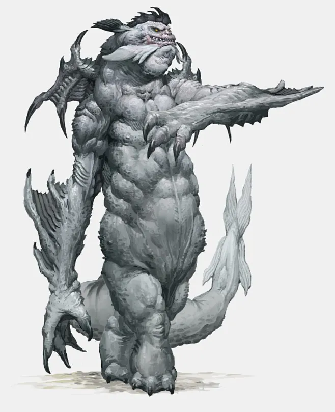1.monster 01-花瓣网