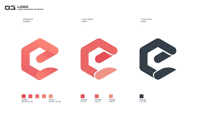 ecom Logo Concept & Visual Identity IV