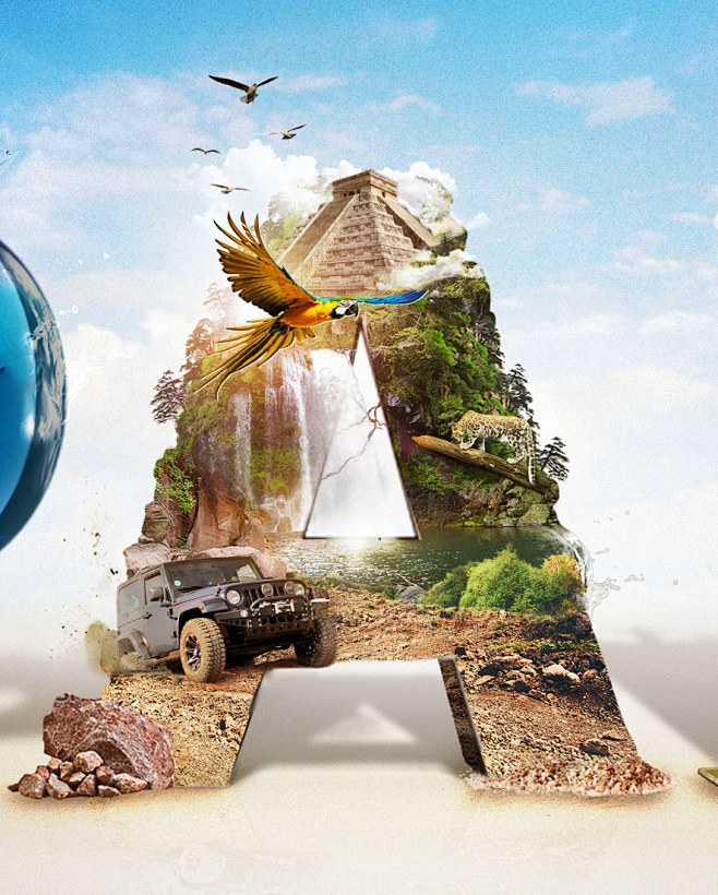 PAP on Behance Creative Typography Design, 3d Typography, Ads Creative ...