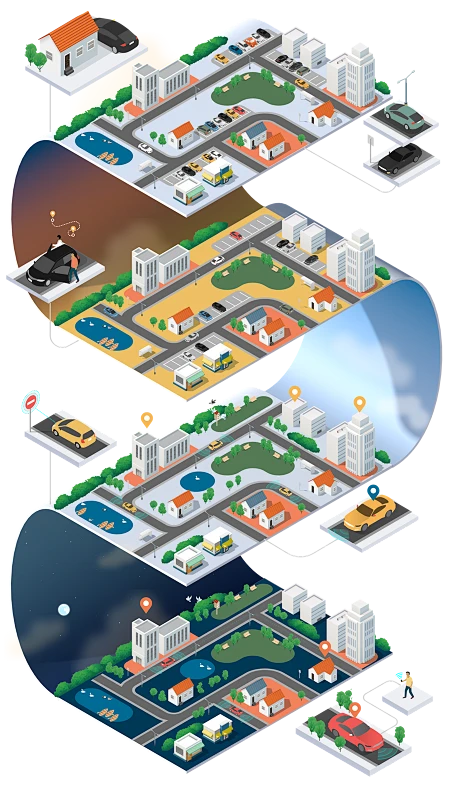 图片_数据可视化 2.5D图片素材-花瓣网