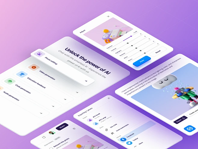 Brainwave AI UI Kit – Components by Tran Mau Tri Tam for UI8 on ...