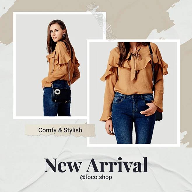 Simple Fashion Paper Tear Women's Wear New Arrival Display Sale ...