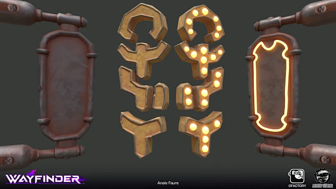 {游戏系列} 美国 WAYFINDER 寻路者（UI,角色，场景）-花瓣网