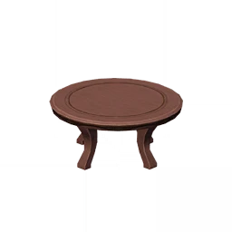 red_cedar_round_table-花瓣网