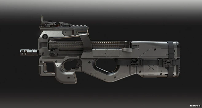 P90 Black Series-花瓣网