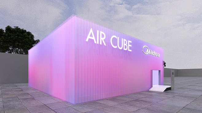 Air Cube Booth-花瓣网