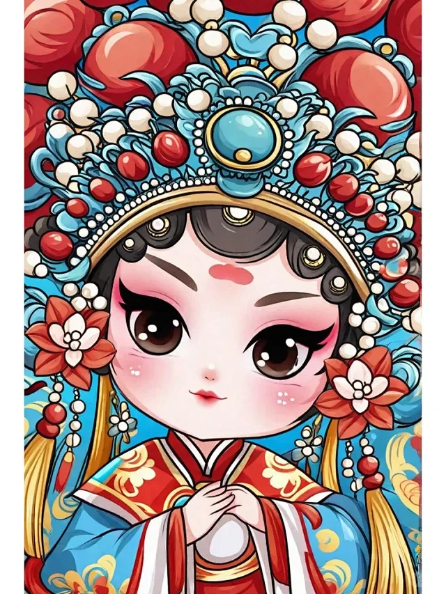 Q版人物戏曲 - 小红书搜索-花瓣网