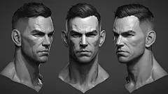 Practice图片_CG-风格化人体/人头图片素材-花瓣网