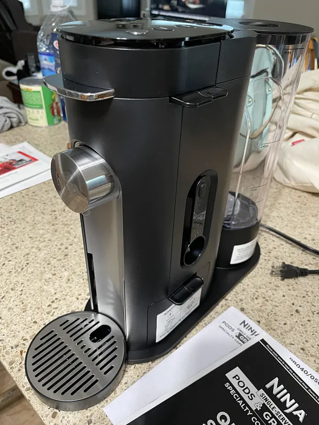 Ninja Pods & Grounds Specialty Single-Serve Coffee Maker, K-Cup Pod ...