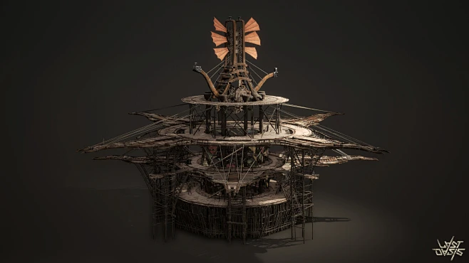 Last Oasis - Trading Station, Jakub Ziomek : Trading Station building ...