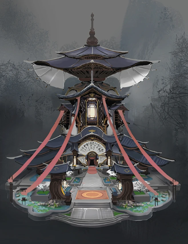 日式小建筑, yuan xun-花瓣网