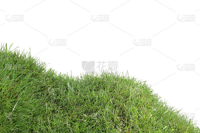 grass Down Hill Cutout