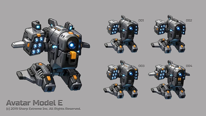 Mad Planets (Sharp Extreme Inc. ,2019), Sean Kwon : In Game Art Assets ...