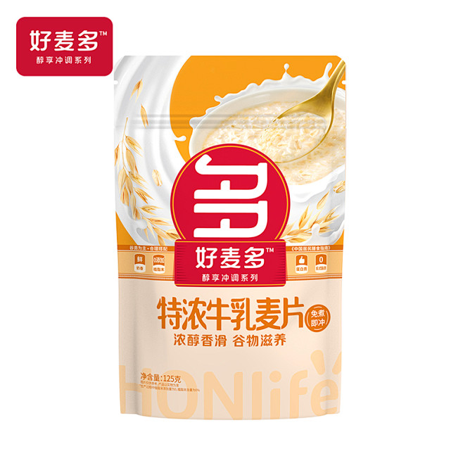SKU-07-【不含植脂末】特浓牛乳热冲麦片125g_1