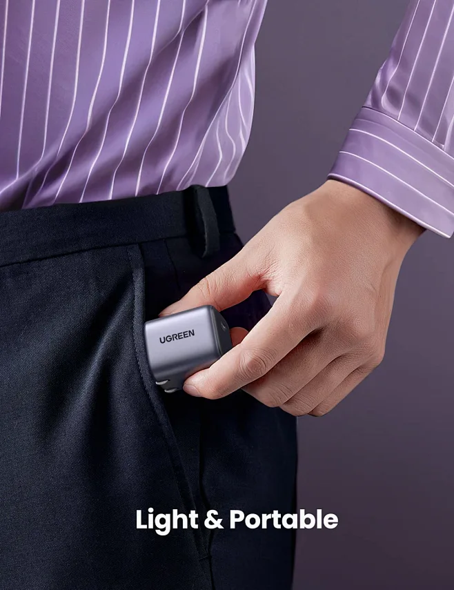 Amazon.com: UGREEN 30W USB C Charger, Nexode Foldable GaN PPS Compact ...