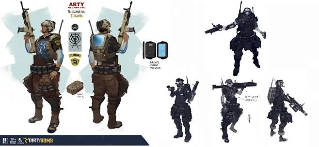 Dirty Bomb - Arty, Georgi Simeonov : One of the very first characters I ...