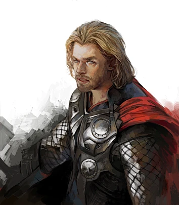 Thor by ~White-corner on deviantART-花瓣网