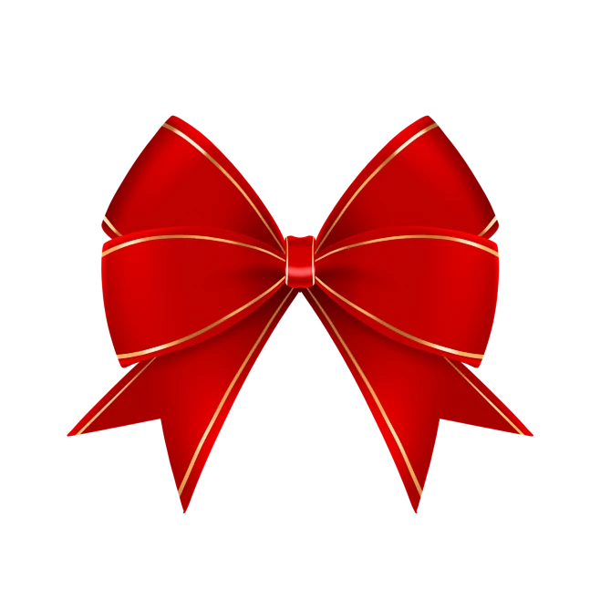 千库网_圣诞节红色蝴蝶结_元素编号13505769-花瓣网
