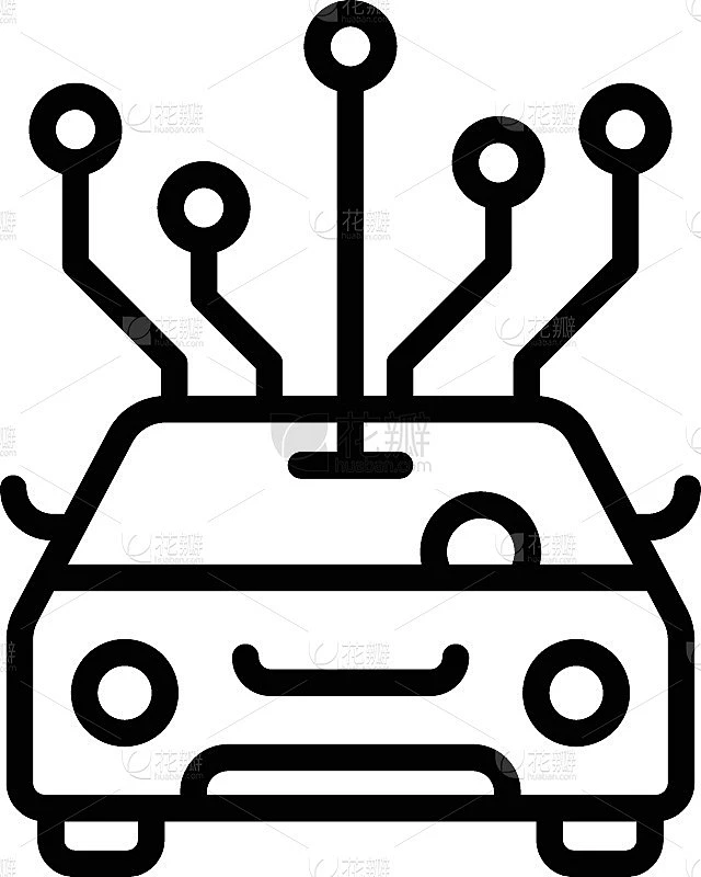 Self driving Car Design and construction electric 素材-花瓣网