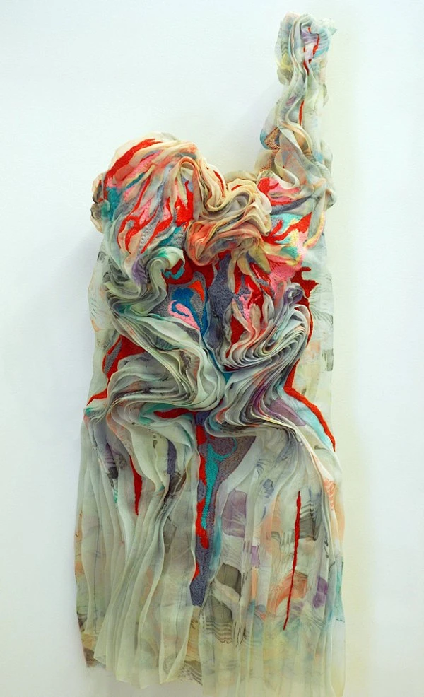 水彩画般的梦幻服装，巴西设计师Marit Fujiwara作品-花瓣网