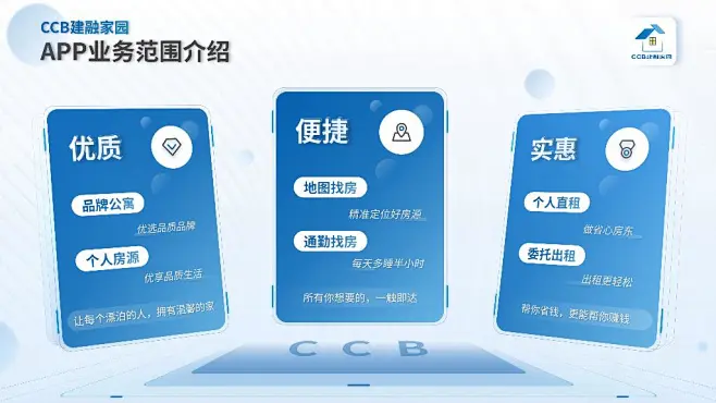 建行 并列 3段3项内容页 @多梦PPT⇦ https://huaban.com/user/tooodream-花瓣网