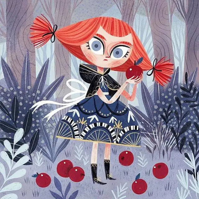 【插画】David Sierra Listón：有质感的画面，充满童趣的故事_版权 : David Sierra Listón的色彩饱和度高 ...