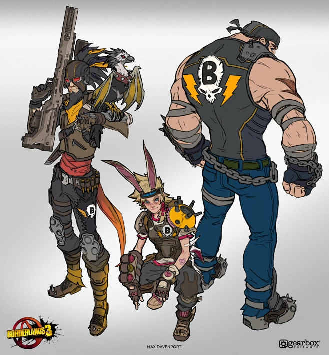 Borderlands 3 - B-TEAM-花瓣网