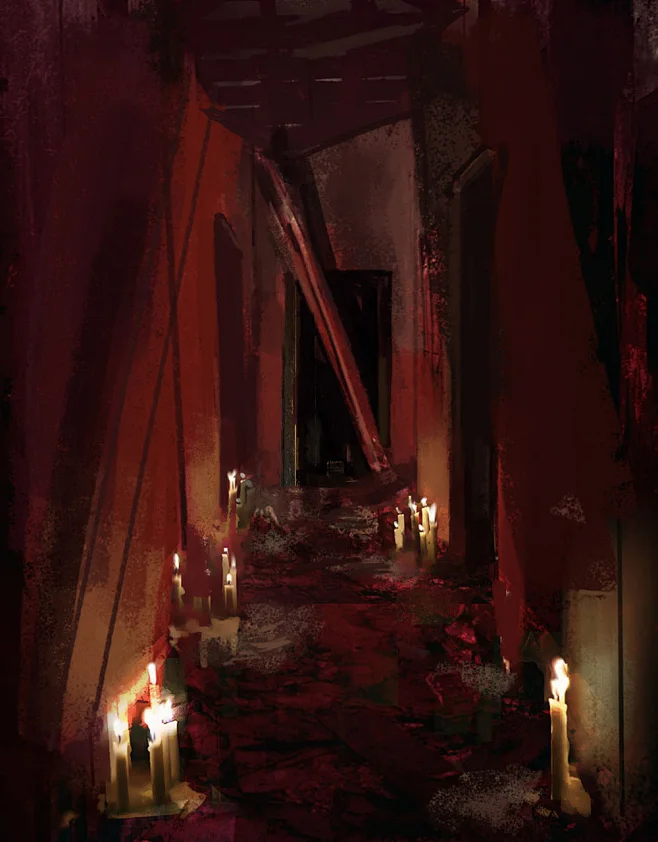 re7-bloody-hallway-花瓣网