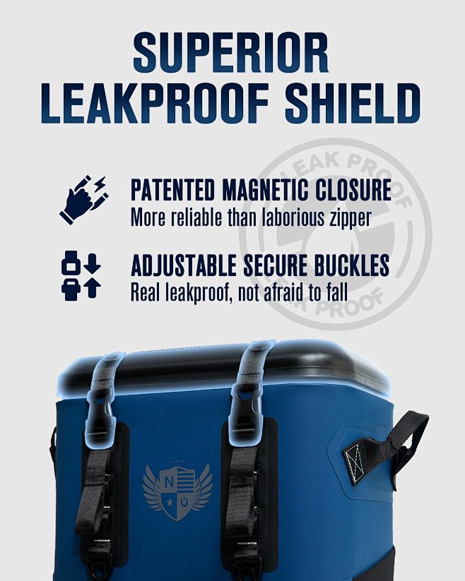 Amazon.com : Novoto Magnetic Backpack Cooler, 21-Quart Capacity, Blue ...