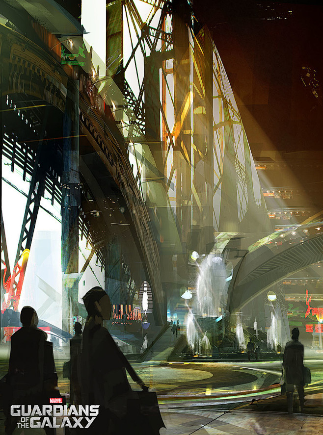 guardians of the galaxy concept work, richard anderson. flap(4)