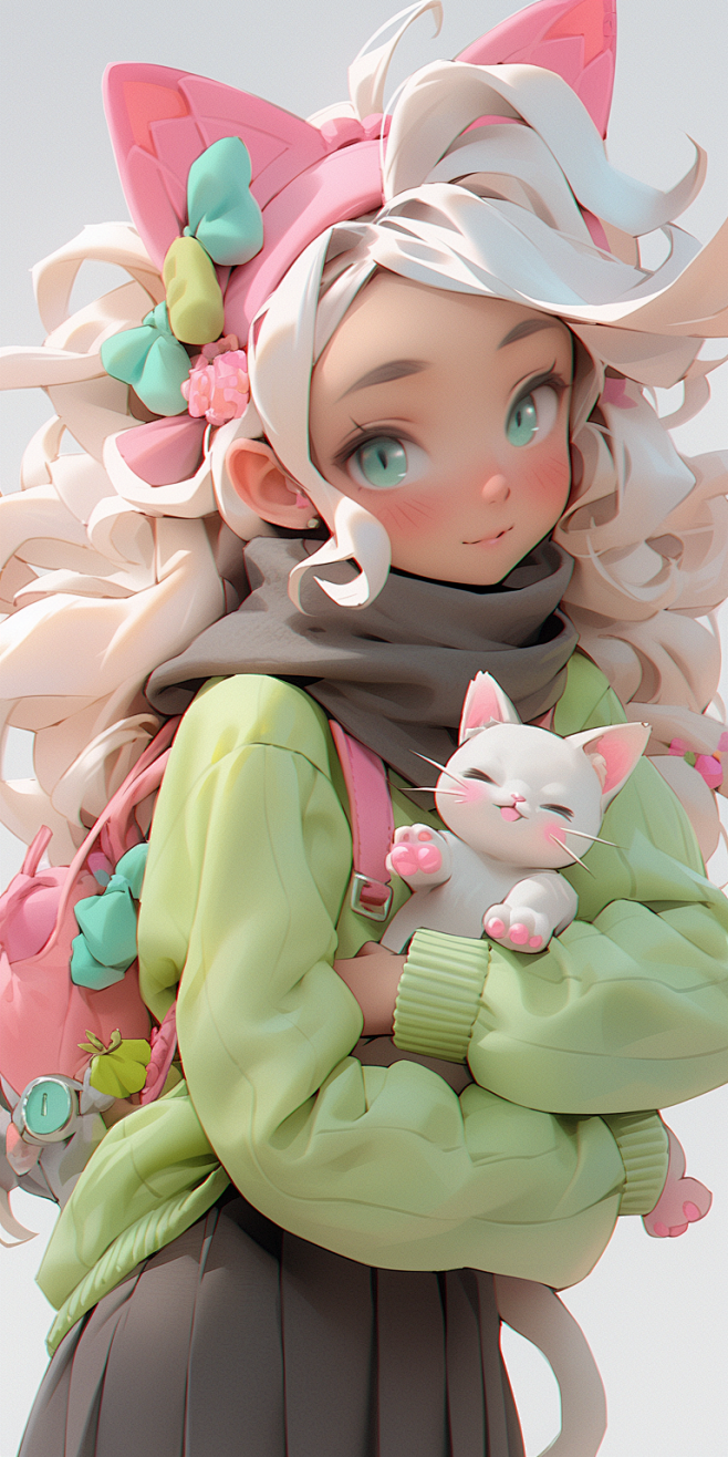 a_super_cute_girl_full_body_dreamy_cute_hair_accessoriescat_bdca82bb ...
