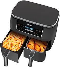 The Ninja® Foodi® 6-in-1 8-qt. 2-Basket Air Fryer with DualZone ...
