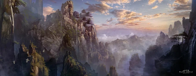 中国风写实场景气氛图来自cgbook.cn (1463)-花瓣网